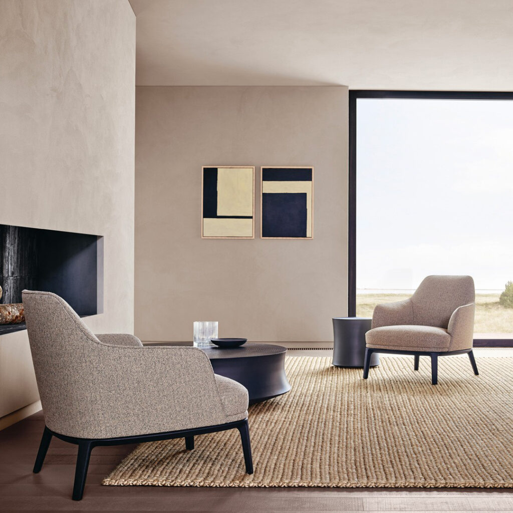 Poliform Jane Large fauteuil - Abitare keuken & interieurarchitectuur