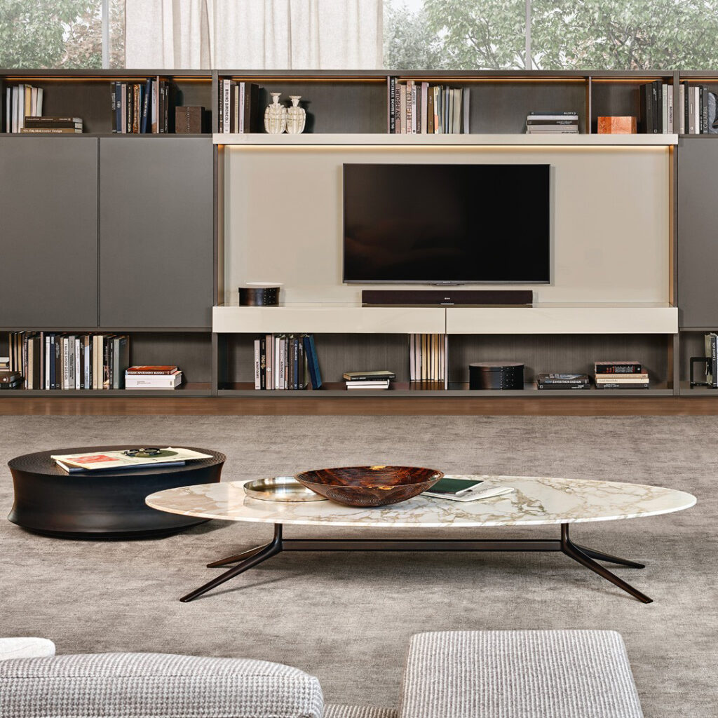 Poliform Mondrian bijzettafel - Abitare keuken & interieurarchitectuur